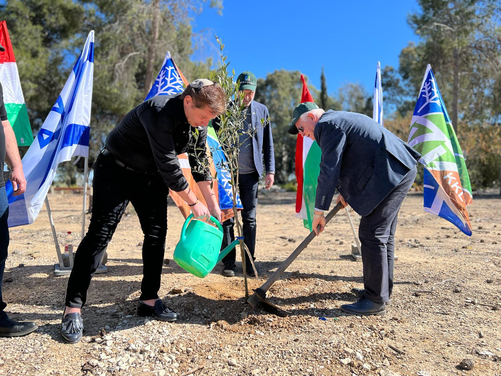 Keren Kayemeth LeIsrael - KKL-JNF - KKL-JNF Hosted a Special Delegation ...